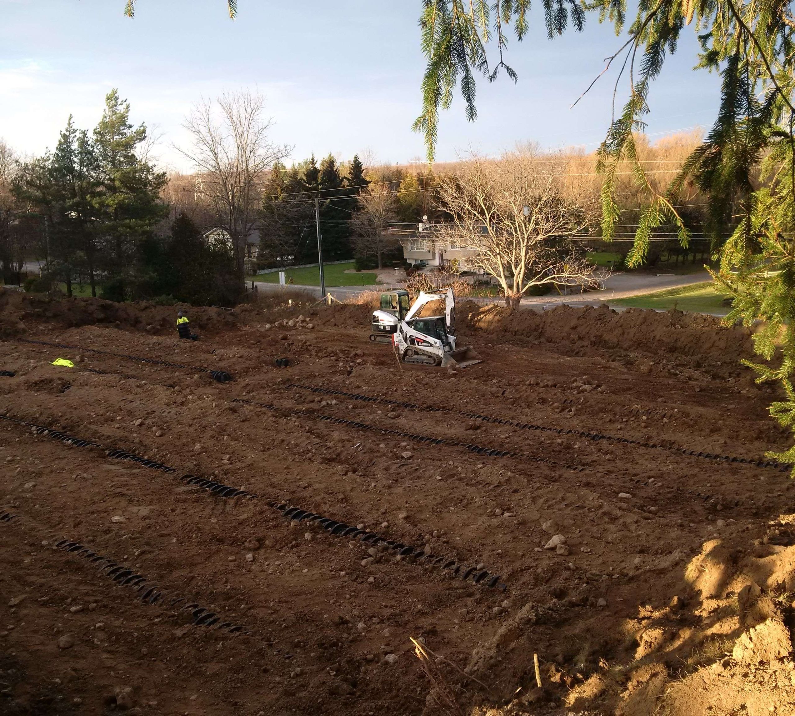 Septic Chamber Leaching Beds - Infiltrator Technology - Alpha Ex ...